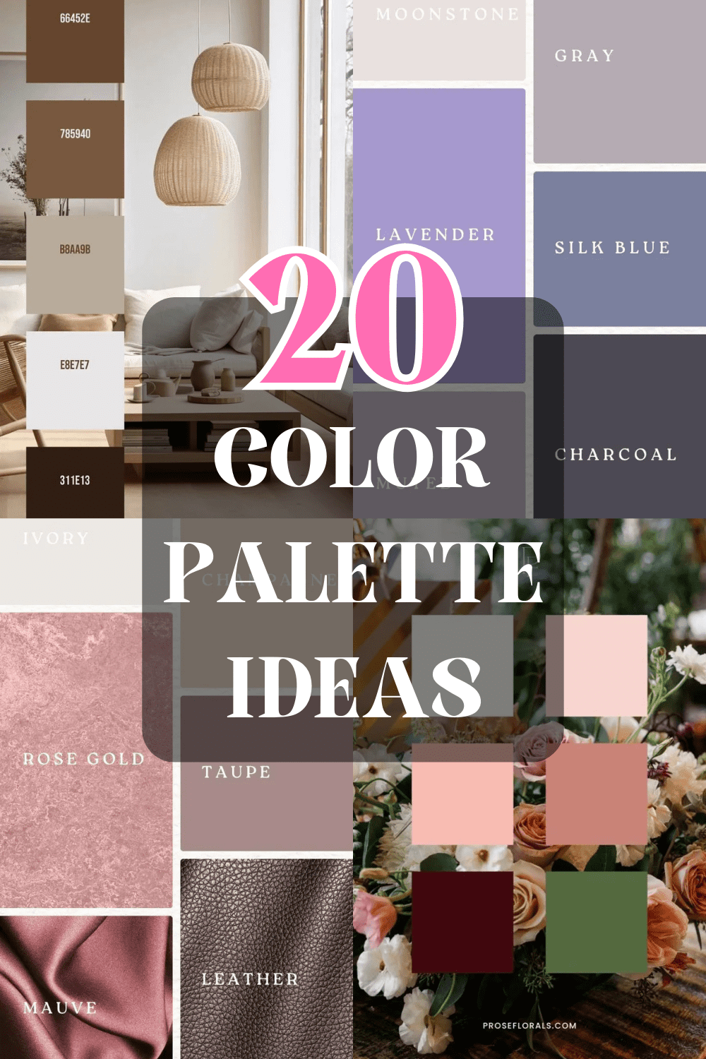 20 Stunning Color Palettes to Inspire Your Creative Projects